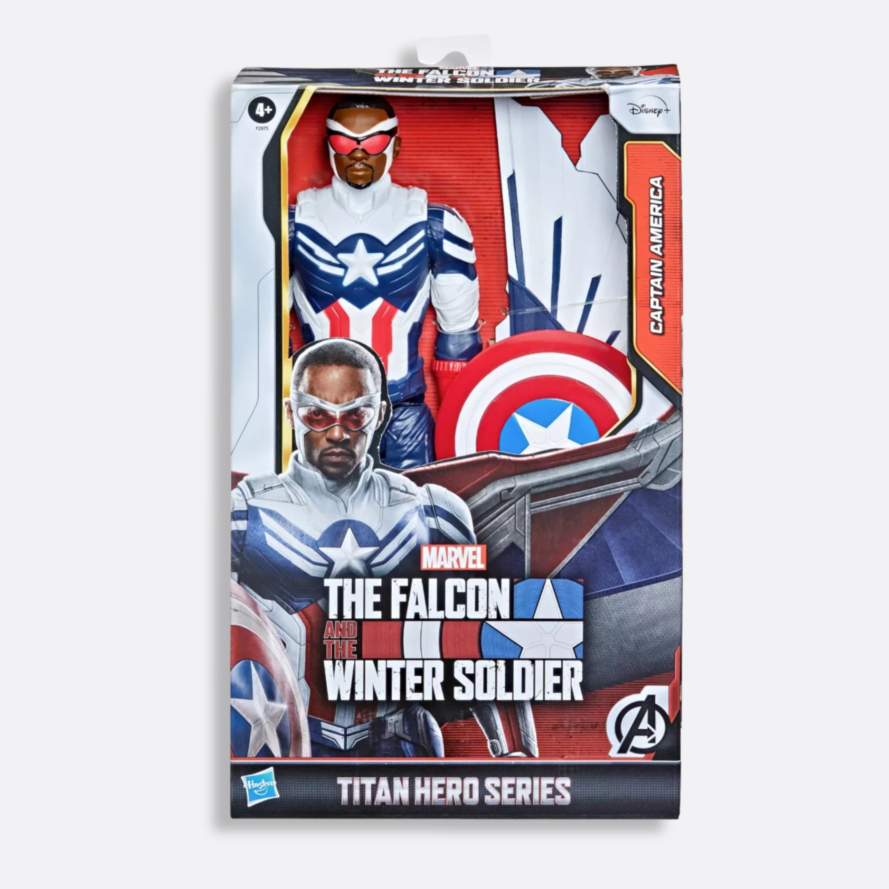 FIGURA DE ACCIÓN CAPITÁN AMÉRICA- MARVEL TITAN HERO SERIES (HALCON ...